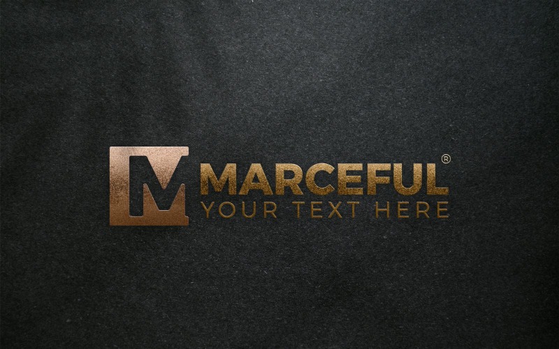 Wektor marki M logo ilustracja #348831 - TemplateMonster