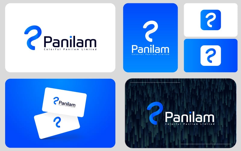 Présentation du logo P #349185 - TemplateMonster