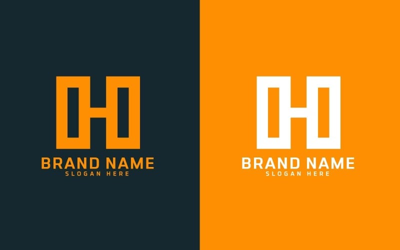 Brand H letter Logo Design - Brand Identity - TemplateMonster