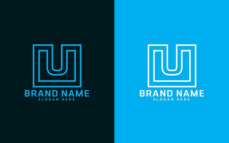Brand U letter Logo Design #350839 - TemplateMonster