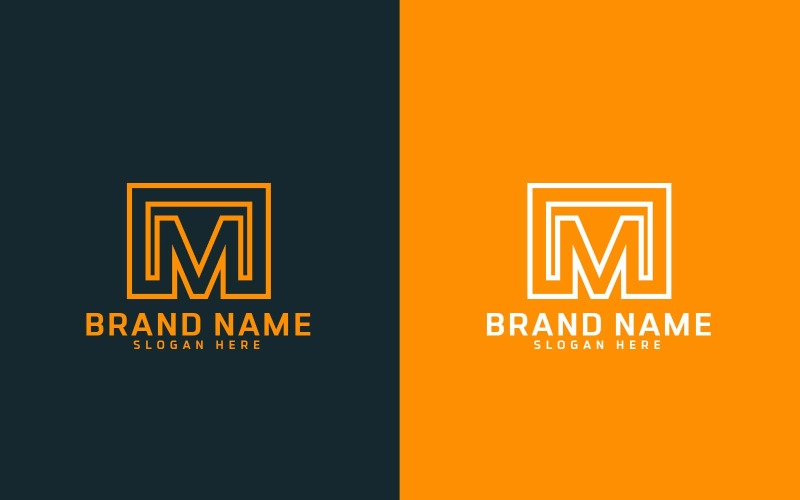 Création de logo de marque M lettre #350803 - TemplateMonster