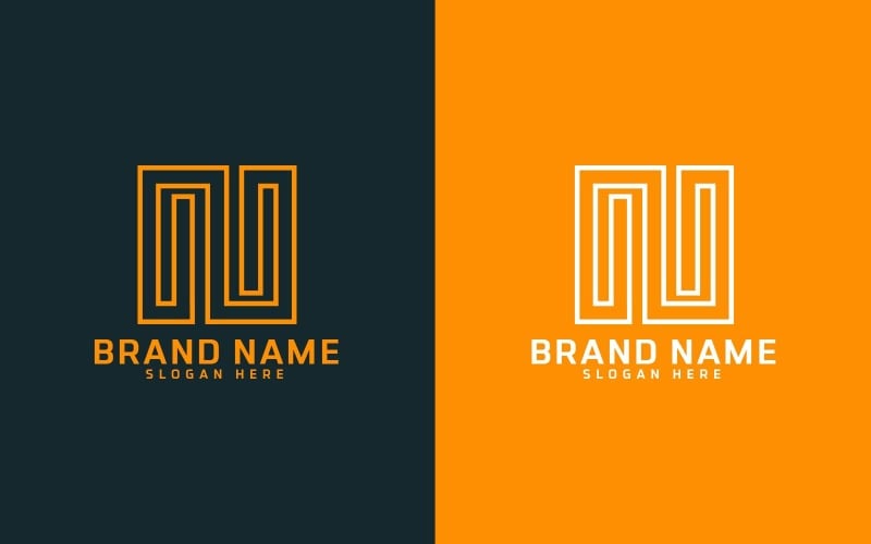 Creative N letter Logo Design - Brand Identity