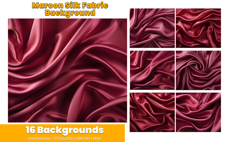 Maroon Silk Fabric Backgrounds #352110 - TemplateMonster