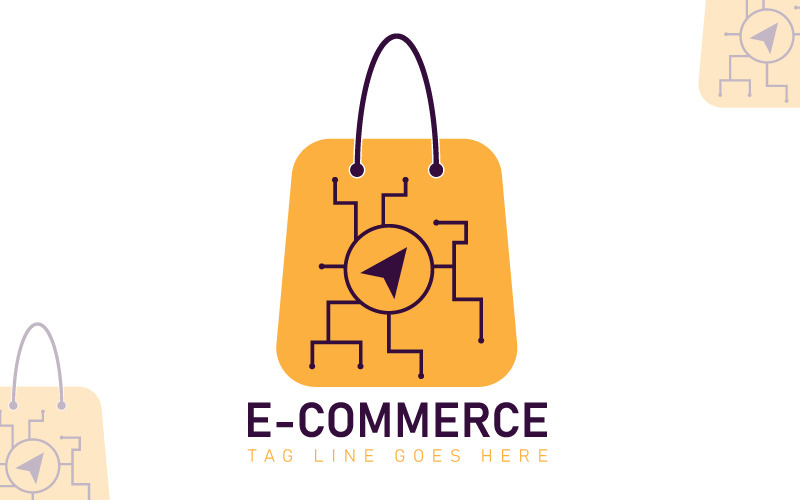 E Commerce Logo Template - Store Logo Template