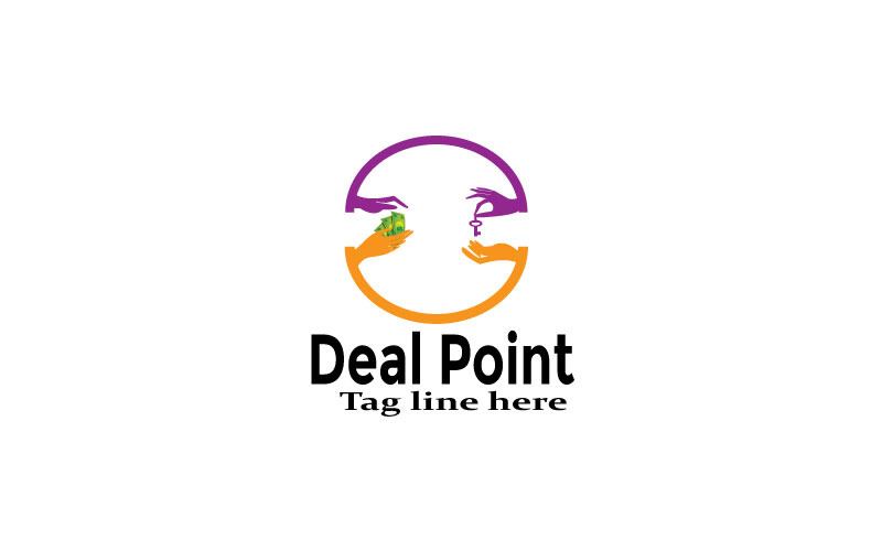 Deal Point logosu ve insanlarla tanışma yeri