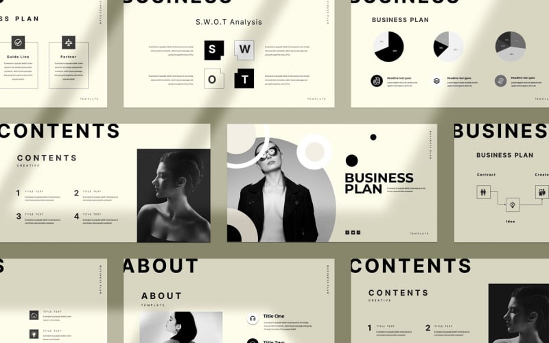 Business Plan Presentation Template` - TemplateMonster Business Plan Presentation Template` - TemplateMonster