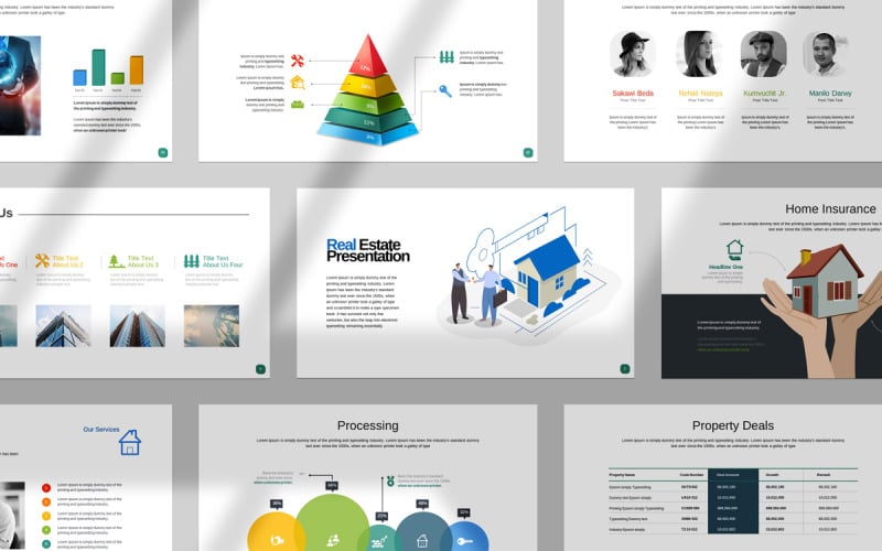 Real Estate PowerPoint Presentation' - TemplateMonster