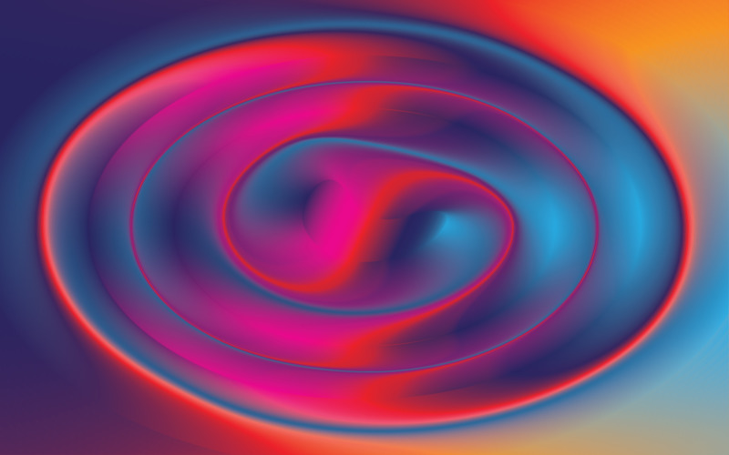 Gradient circle background vector v4 - TemplateMonster