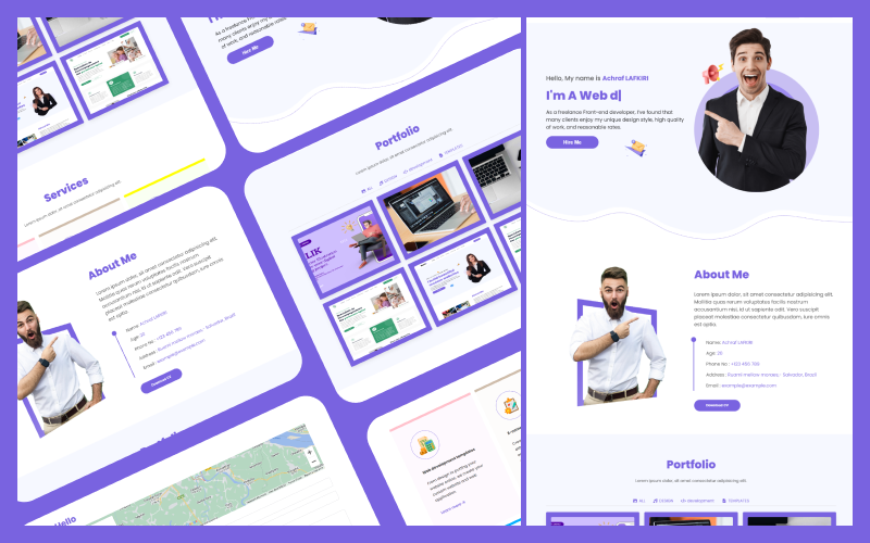 Boros - Modèle HTML de portfolio créatif - TemplateMonster