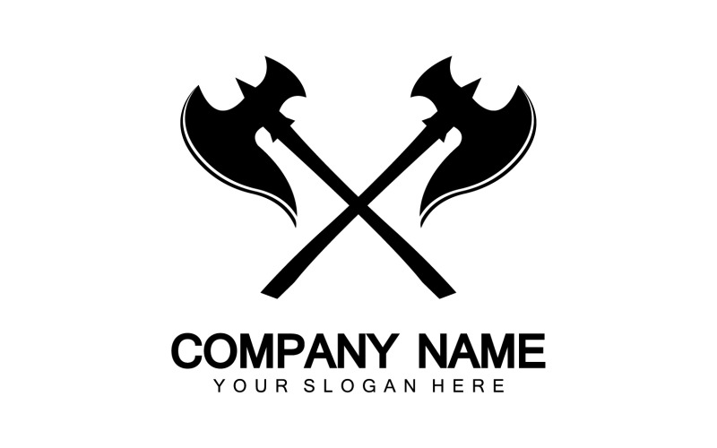 Balta simgesi şablonu logo vektörü v16 - TemplateMonster