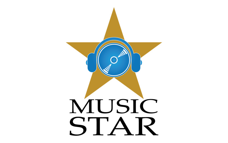 Music note play icon logo v29 #356321 - TemplateMonster