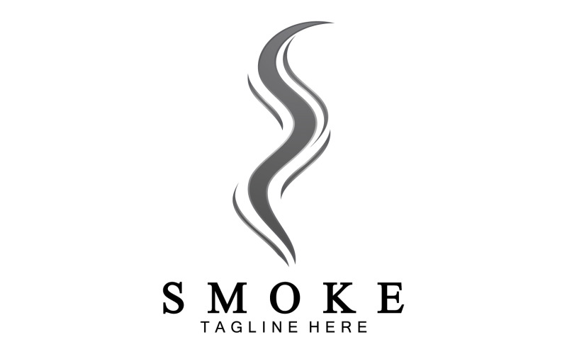 Smoke flame logo vector template v1 #356329 - TemplateMonster