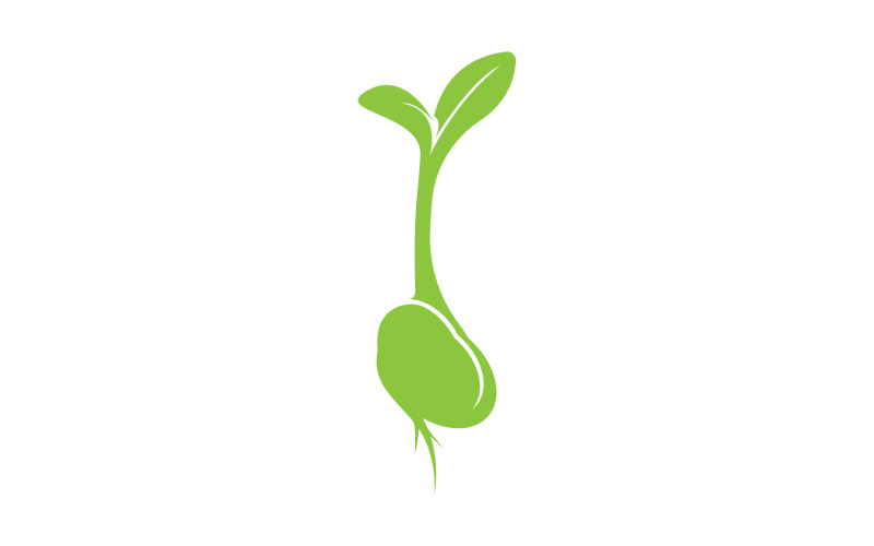 Seeds sprout sprouts template logo v14 - TemplateMonster