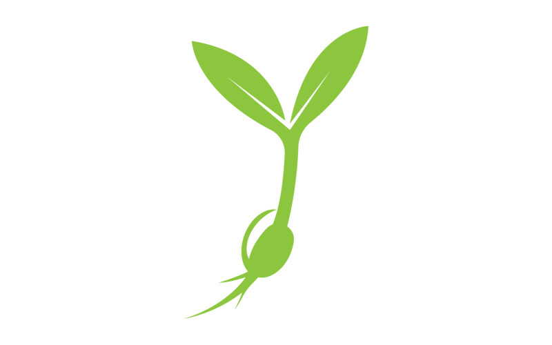 Seeds sprout sprouts template logo v1 - TemplateMonster