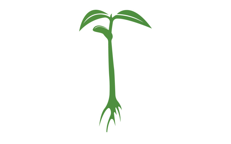 Seeds sprout sprouts template logo v23 - TemplateMonster