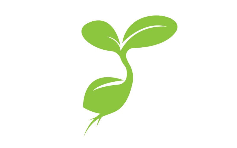 Seeds sprout sprouts template logo v4 - TemplateMonster