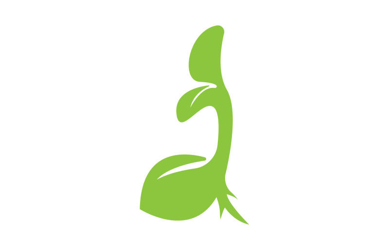 Seeds sprout sprouts template logo v5 - TemplateMonster