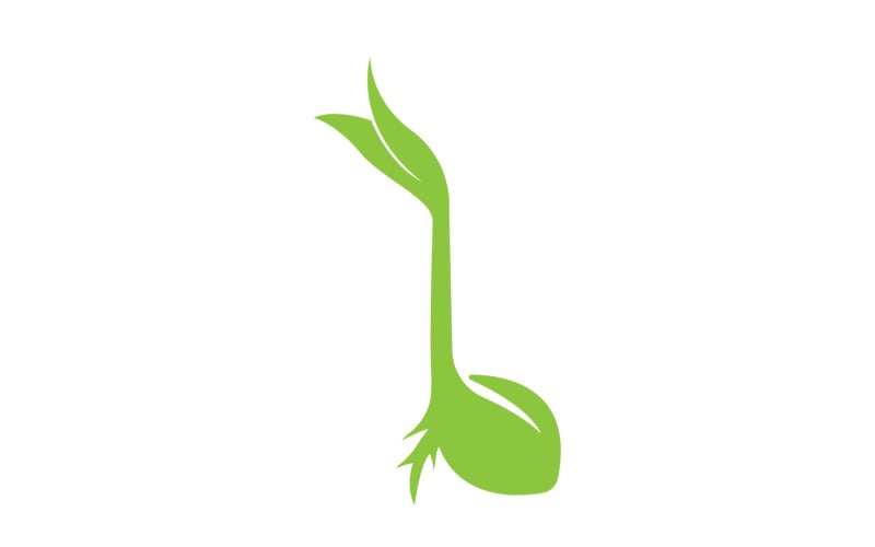 Seeds sprout sprouts template logo v6 - TemplateMonster