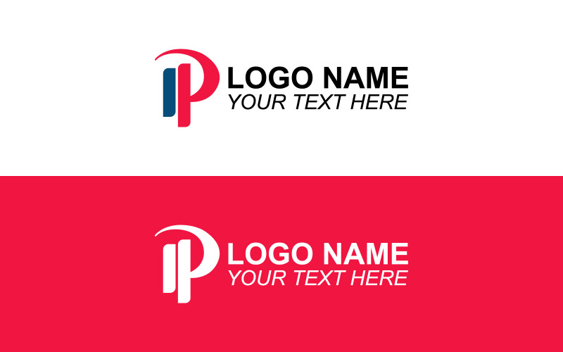 Projekt logo marki wektor P #358012 - TemplateMonster