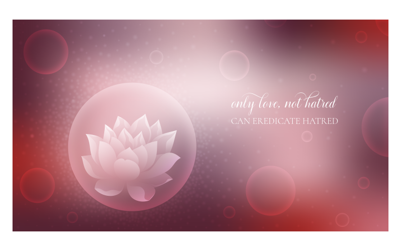 Inspirational Background 14400x8100px In Red Color Scheme With Quote ...