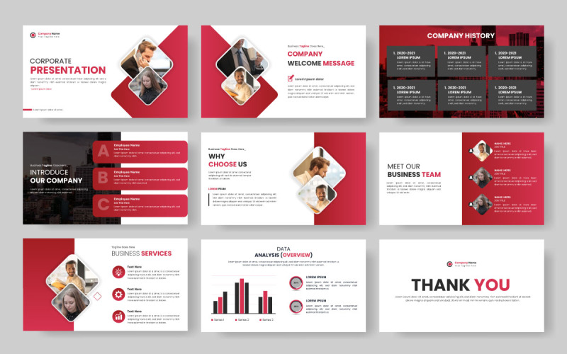 Presentation templates and Business Proposal for slide infographics ...