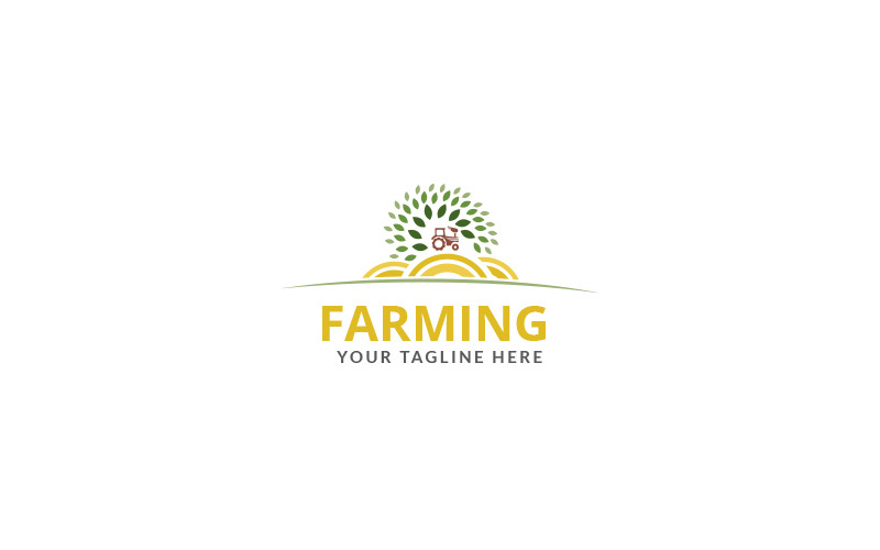 FARMING Logo Design Template #358853 - TemplateMonster