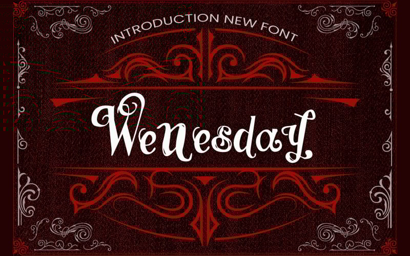 Font - Wenesday Vintage Gothic #358981 - TemplateMonster