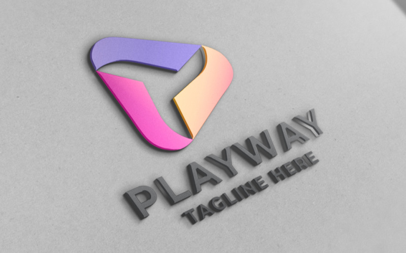 Play Way Pro Branding Logo #359060 - TemplateMonster
