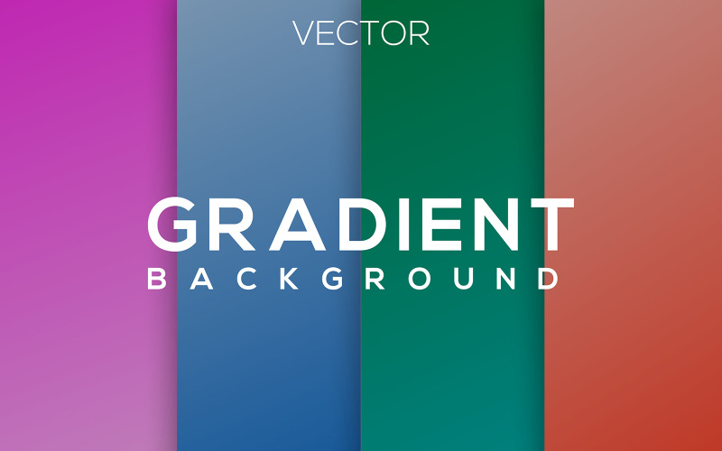 Vector Gradient Background #359642 - TemplateMonster