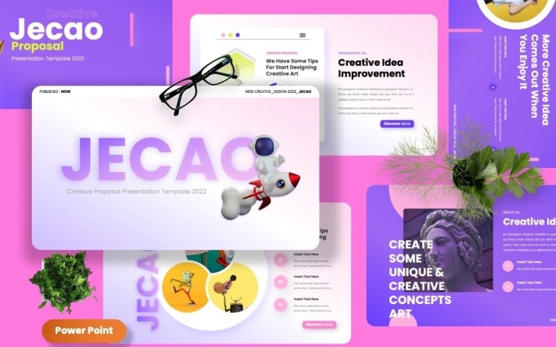 Jecoa - Plantillas de PowerPoint para propuestas creativas