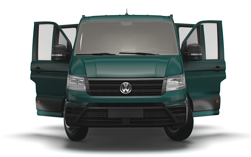 VW Crafter Chasis Doble Cabina L1 HQInterior 2023