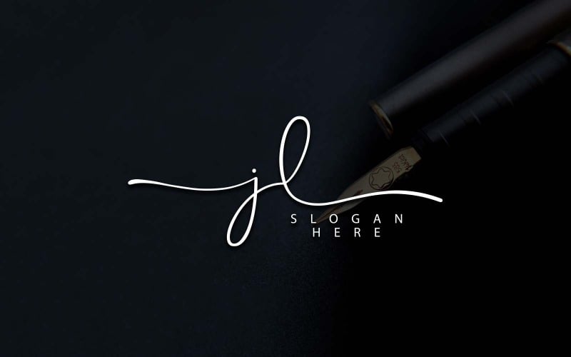 Creative Photography JL Letter Logo Design - TemplateMonster