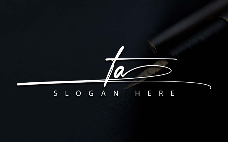 Creative Photography TA Letter Logo Design - TemplateMonster
