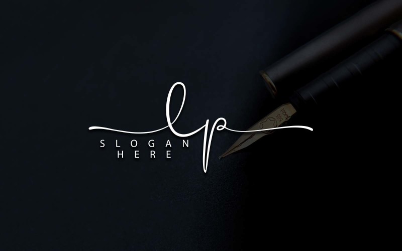 Creative Photography LP Letter Logo Design - TemplateMonster