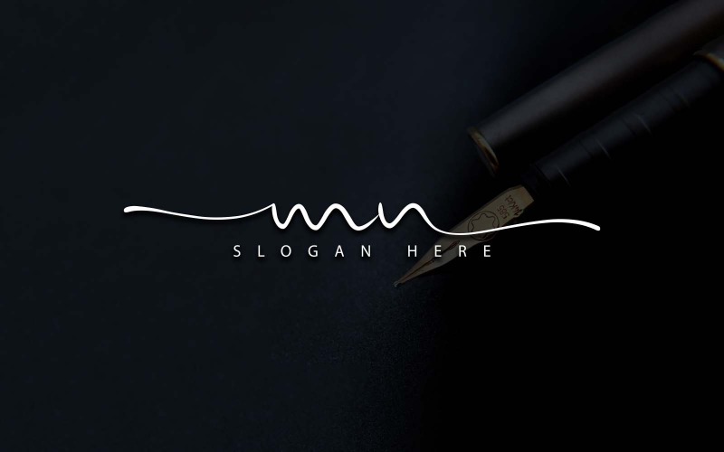 Creative Photography MN Letter Logo Design - TemplateMonster