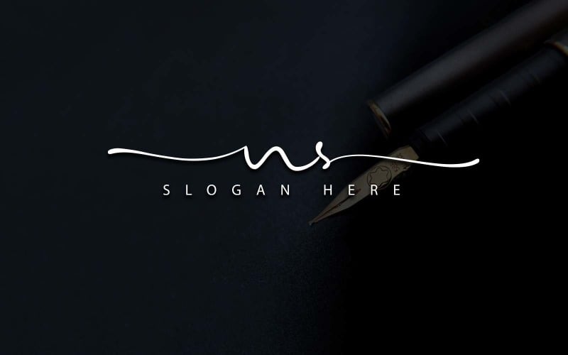 Creative Photography NS Letter Logo Design - TemplateMonster