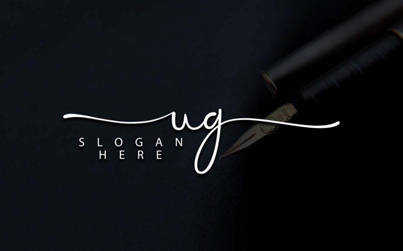 Yaratıcı Fotoğrafçılık UG Harf Logo Tasarımı