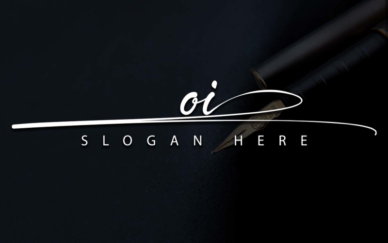 Creative Photography OI Letter Logo Design - TemplateMonster