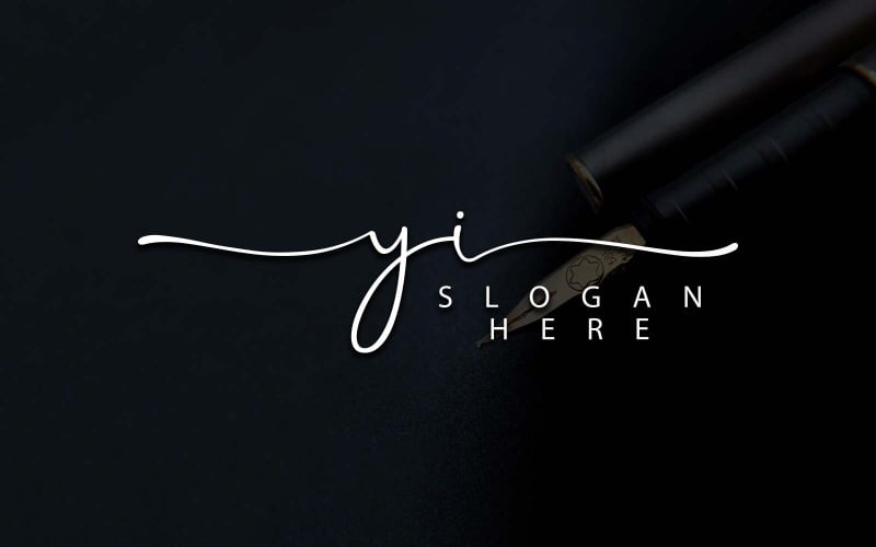 Creative Photography YI Letter Logo Design - TemplateMonster