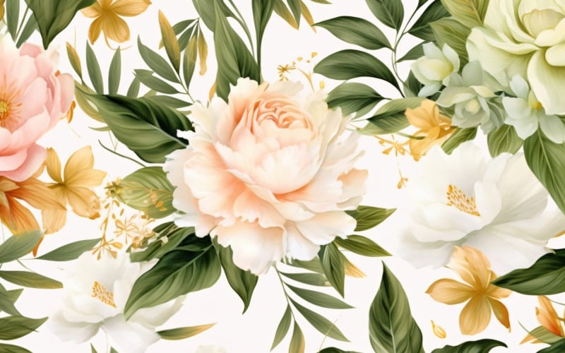 Watercolor Floral Background 43 #362745 - TemplateMonster
