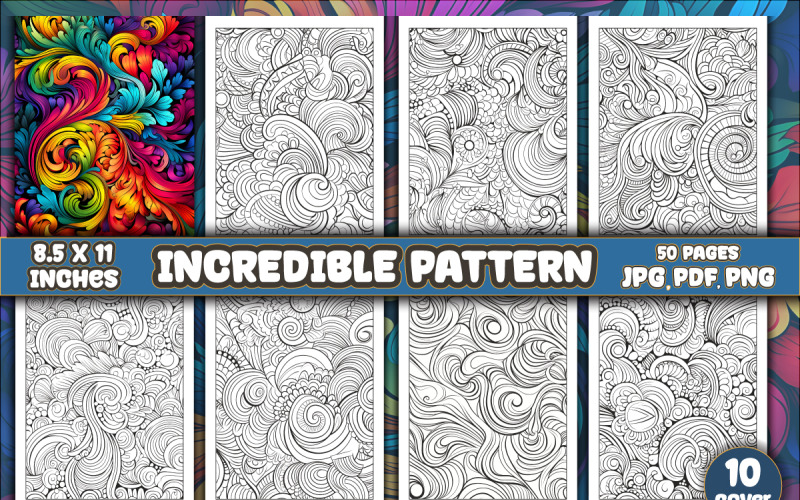 Incredible Pattern Coloring Pages #363260 - TemplateMonster