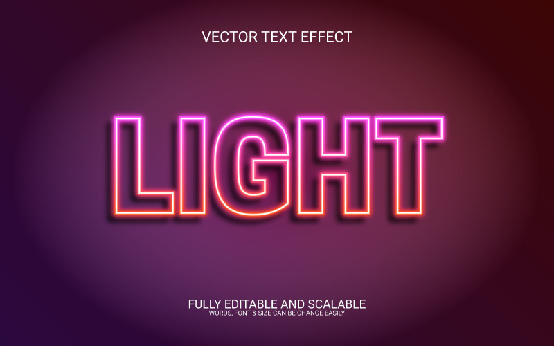 Illustration De Conception Deffet De Texte Eps Vectoriel Modifiable Par
