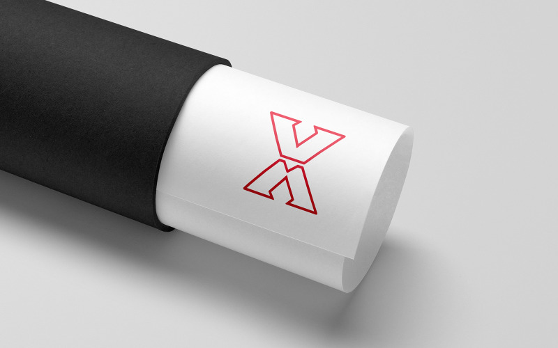 Modèle de logo créatif Mvx Last #364301 - TemplateMonster