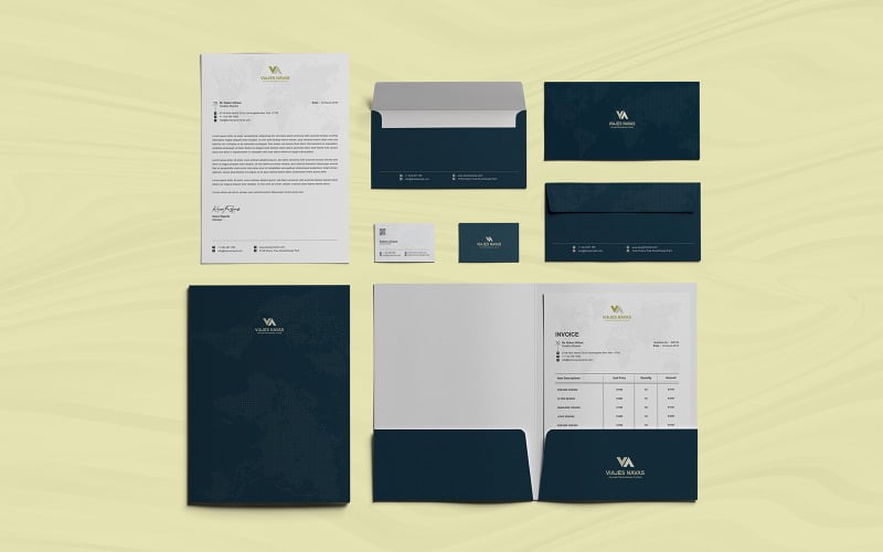 Business Identity Package Canva #364405 - TemplateMonster