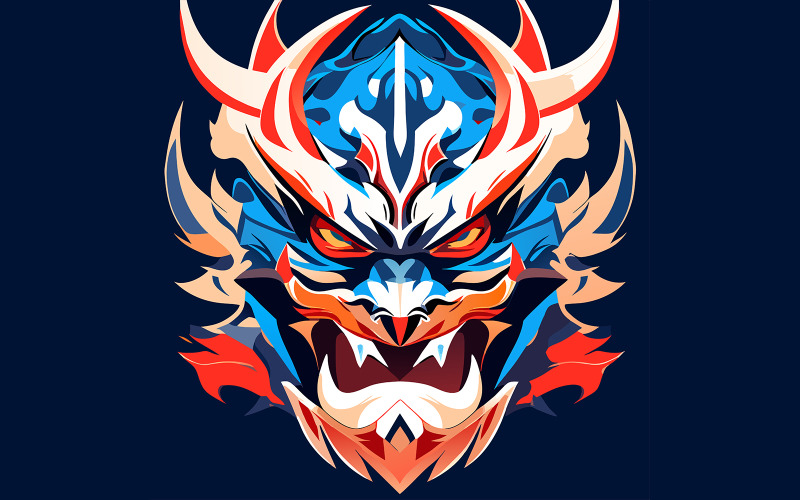 Monstre Design Art Illustration Vecteur #20 - TemplateMonster