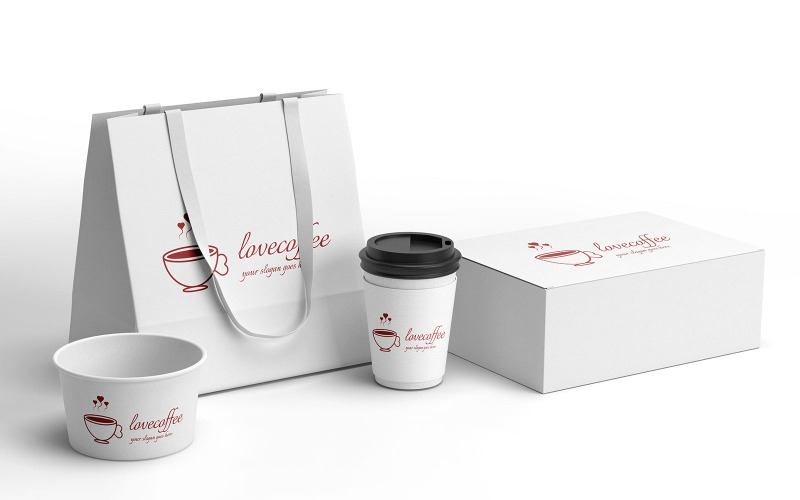 Unique Coffee Logo Template #364589 - TemplateMonster