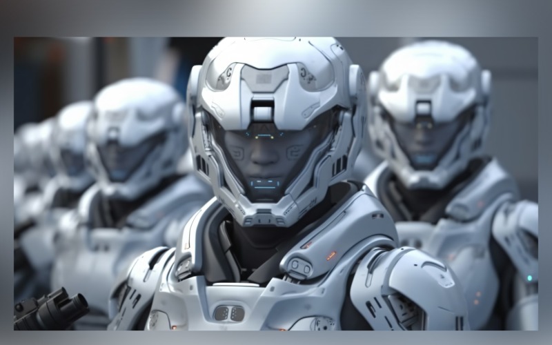 Robotic Triple Threat Heavily Armed Military Machines 98