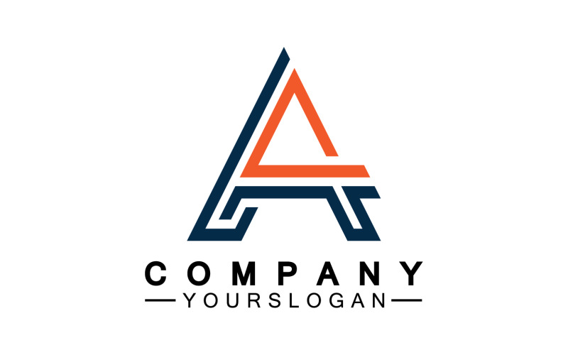 A initial letter template logo v5 #365018 - TemplateMonster