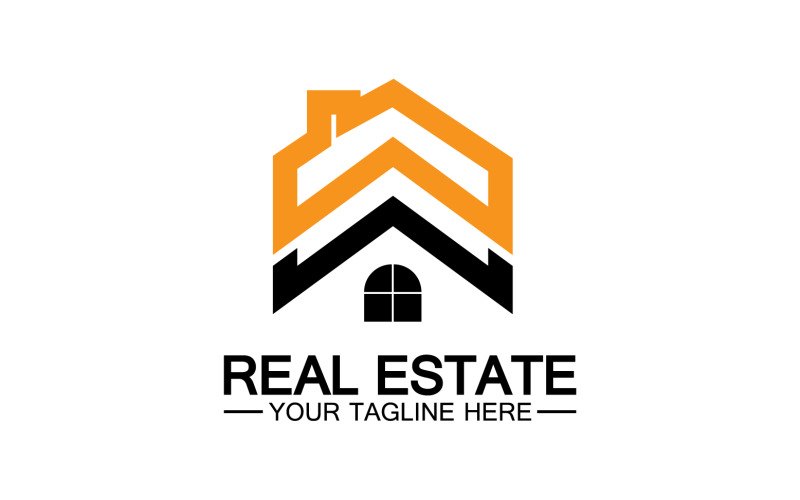 Home House rental logo template vector v7 - TemplateMonster