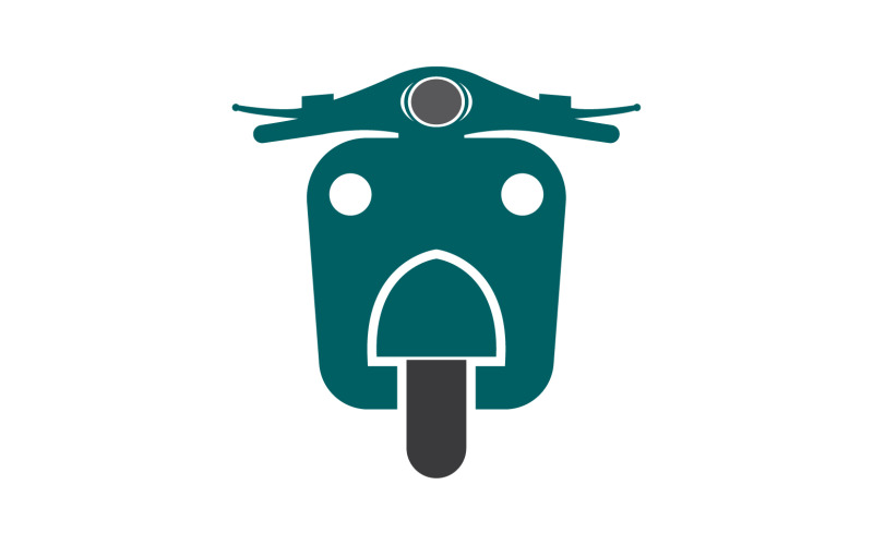 Vespa motors icon logo vector v2 #365636 - TemplateMonster